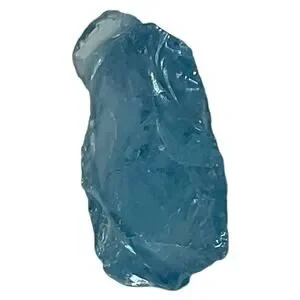 Unbranded | Other | Satin Blue Translucent Art Glass Cullet Glowing ...